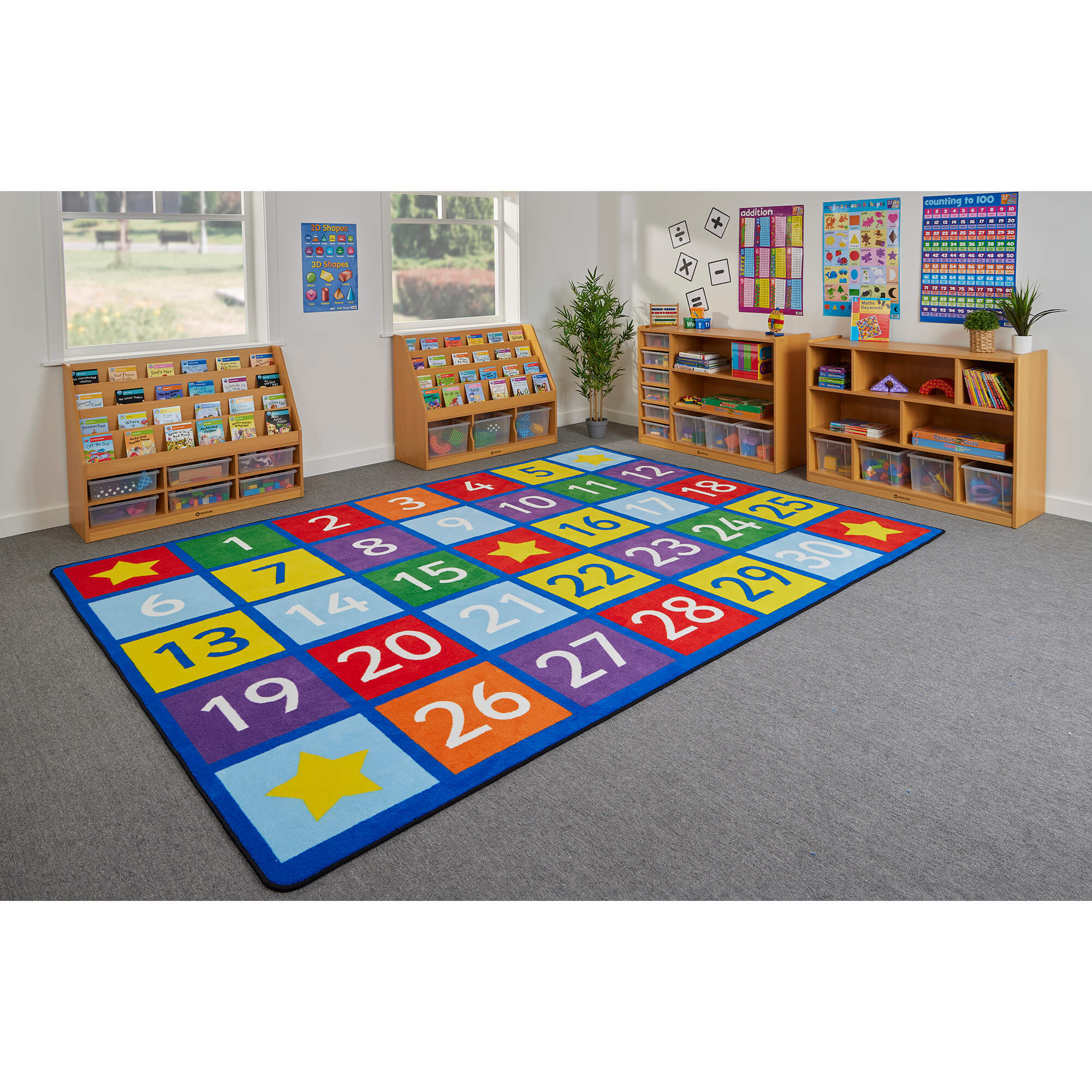 Large Numbers Learning Rug | Profile Education